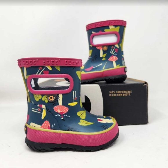 Bogs | Shoes | New Toddler Girls 4 Bogs Cottagecore Mushroom Skipper ...